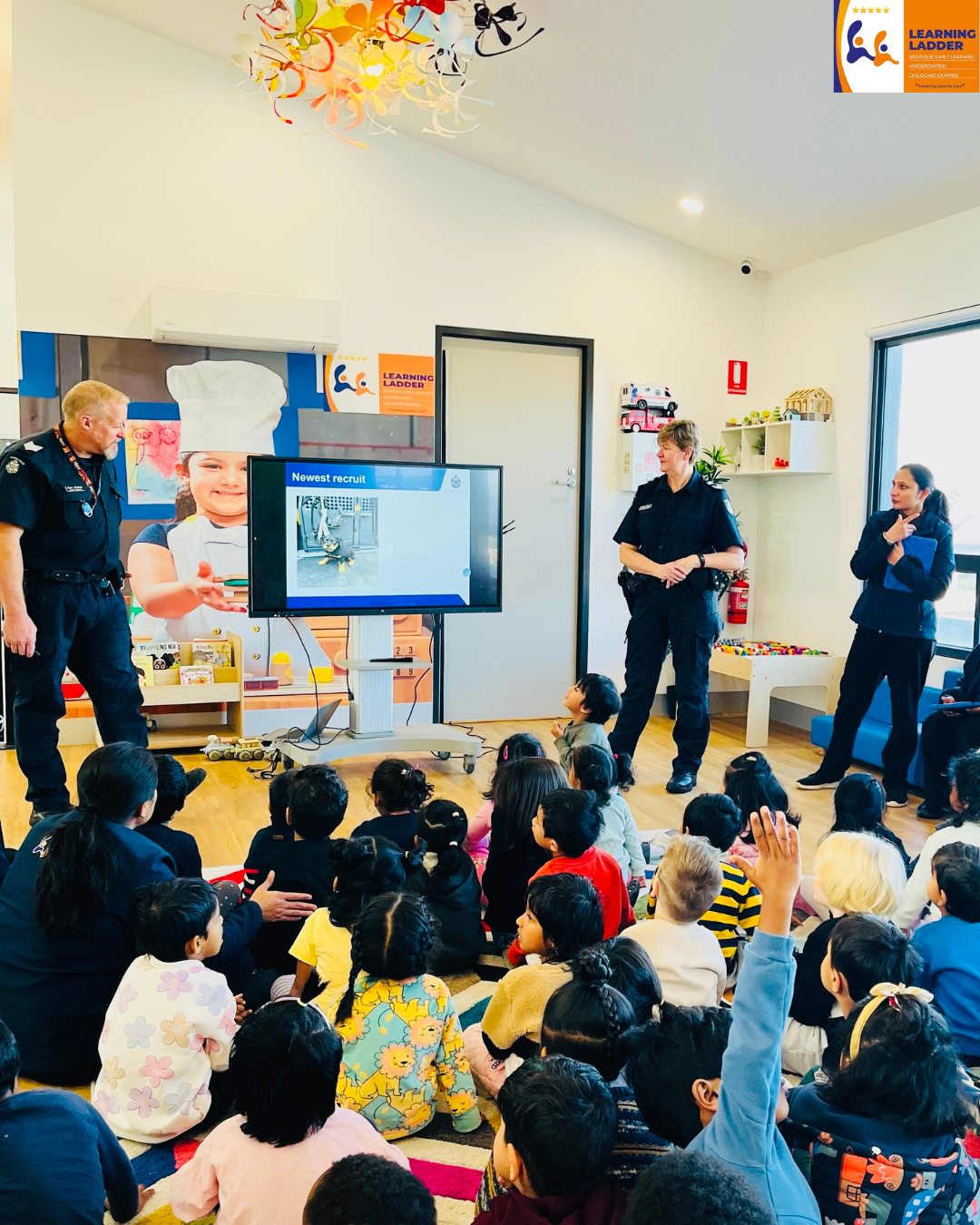 Real-Life Police Car Visit Sparks Curiosity and Joy at Learning Ladder Wyndham Vale - Learning ...